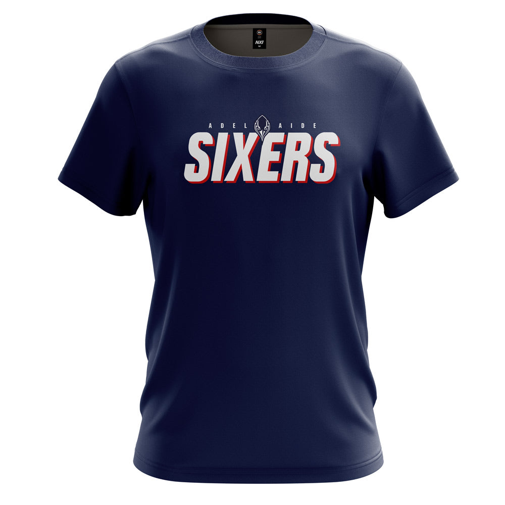 Sixers Wordmark Tee Adult – Adelaide 36ers