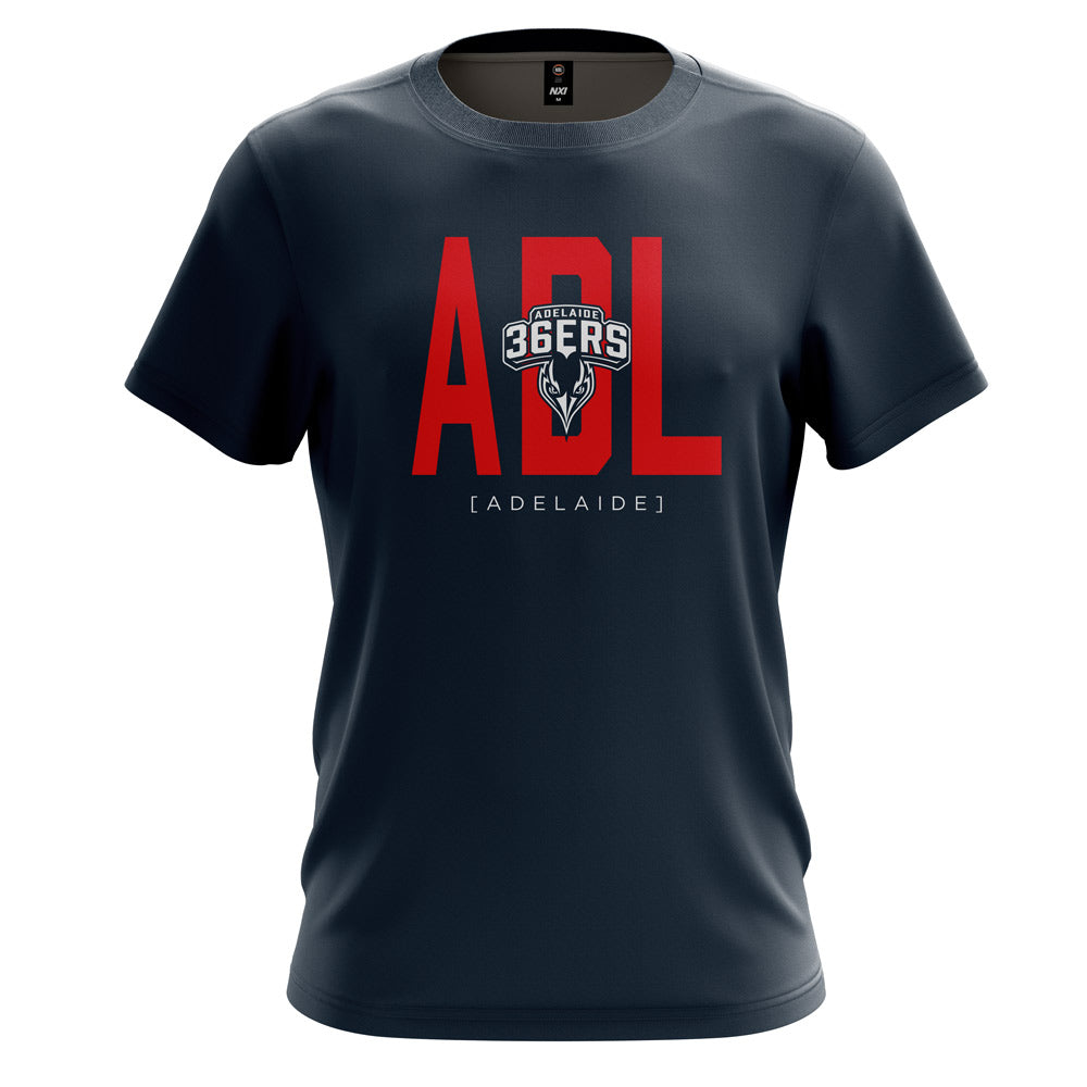 ADL Word Tee Adult – Adelaide 36ers