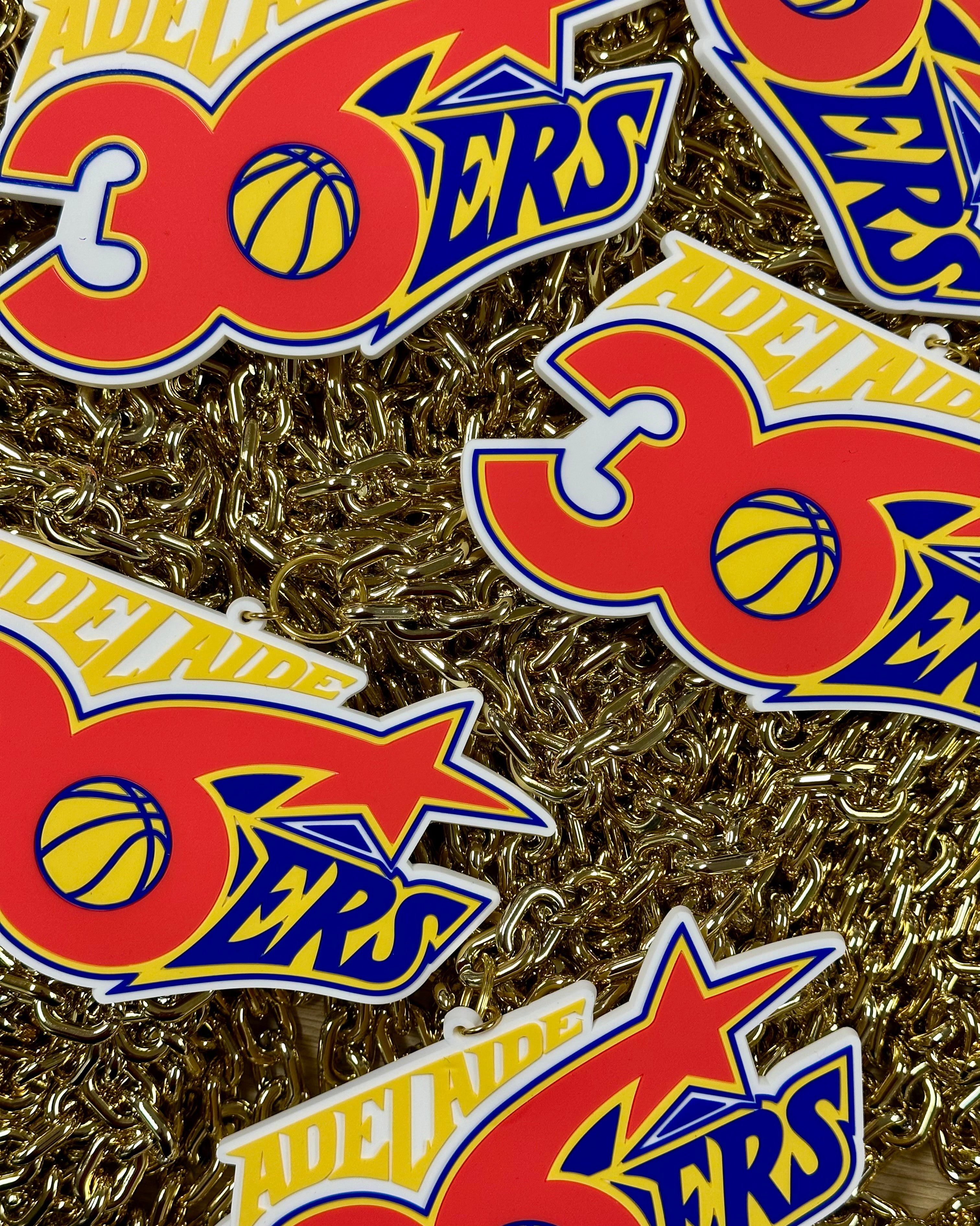 36ers Retro Neck Chain – Adelaide 36ers