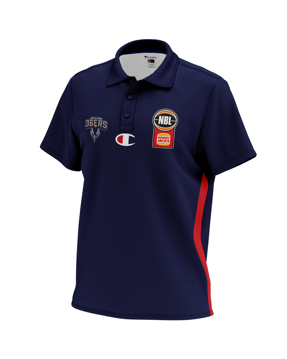 NBL26 Sublimated Player Polo – Adelaide 36ers